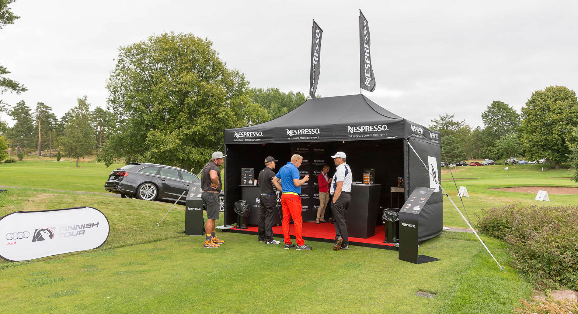 Nespresso yhteistyökumppanuuden hyödyntäminen-golf